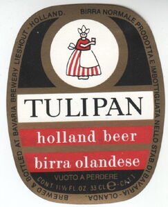 Drink Label: Tulipan holland beer (Bavaria Lieshout Holland ...