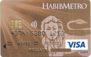 Bank Card: Habib Metro (Habib Metropolitan Bank LTD, PakistanCol:PK-VI ...