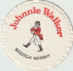 Beer Coaster: Johnnie Walker (Diageo USVI, United Kingdom of Great ...