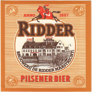 Drink Label: Ridder Pilsener Bier (Brouwerij De Ridder, NetherlandsCol ...