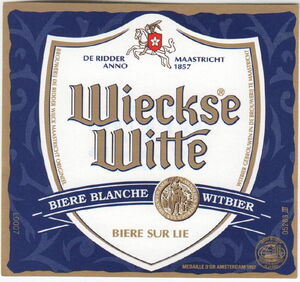 Drink Label: Wieckse Witte (Brouwerij De Ridder, NetherlandsCol:NL-BEER ...