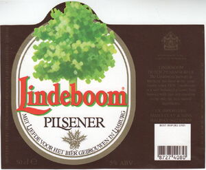 Drink Label: Lindeboom Pilsener (Lindeboom Bierbrouwerij ...