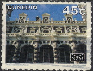 Stamp: Dunedin - Large Format (New Zealand: Private Post Offices(New ...