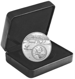 Moneda: 25 Cents (Caribou 25 Cents) (Canadá(2022 - The Bigger Picture ...