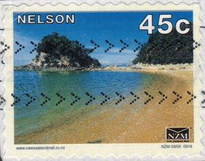 Stamp: Nelson - Large Format (New Zealand: Private Post Offices(New ...