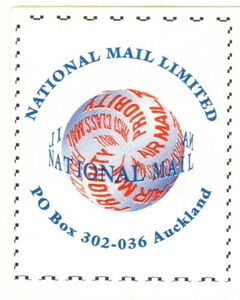Stamp: National Mail Limited Emblem (New Zealand: Private Post Offices ...