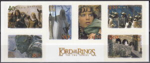 Stamp: The Lord of the Rings - The Two Towers - Jumbo Roll (New Zealand ...