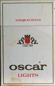 Cigarette Pack: Oscar Lights (GreeceCol:GR-CT-7059