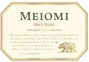 Drink Label: Meiomi Brut Rosé (Meiomi Wines, United States of ...