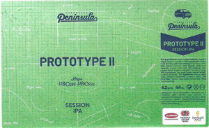 Drink Label: Prototype II (Cervezas Peninsula, SpainCol:ES-BEER-003327