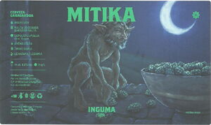 Drink Label: Mitika Inguma Ipa (Cerveza Garagardoa, SpainCol:ES-BEER-003341