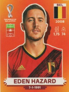 Sticker: Eden Hazard - Fifa World Cup Qatar 2022 (Sticker n°. 17 ...