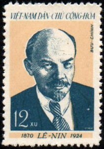 Stamp: Vladimir Lenin (1870-1924) (Vietnam(The 90th Anniversary of the Birth of Vladimir Lenin ...