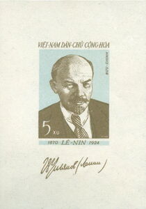 Stamp: Vladimir Lenin (1870-1924) (Vietnam(The 90th Anniversary of the ...