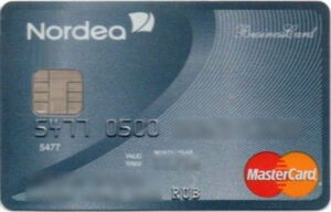 Bank Card: Business card (Nordea Bank, RussiaCol:RU-MC-3058