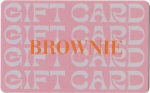 Gift Card: Brownie (Brownie, Spain(Brownie) Col:ES-BRO-002