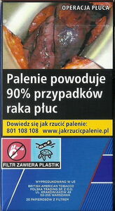 Cigarette Pack: Rothmans Red 100's (PolandCol:PL-CT-0517