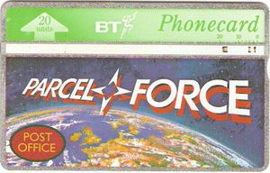 Phonecard: Post Office Counters Ltd. / Parcelforce (British Telecom ...