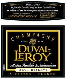 Drink Label: Duval-Leroy Brut Reserve (Champagne Duval-Leroy, FranceCol ...