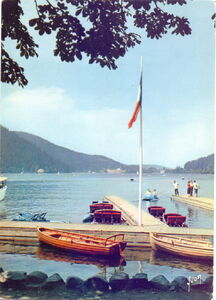 Postcard: Gerardmer : the Lake (France(Gérardmer (Vosges)) Col:FR ...