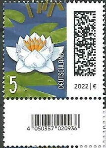 Stamp: Letters as Lotus Flower (Germany, Federal Republic(World of the ...