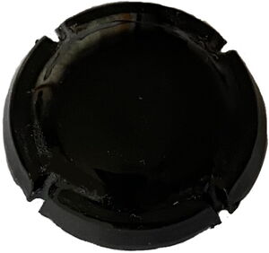 Bottle Cap: Generic Black Plate (Generic Caps, ManufacturersCol:CH-MF-00001