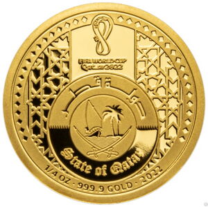 Coin: 10 Riyals (Victory) (Qatar(2022 - FIFA World Cup Qatar 2022™) Col ...