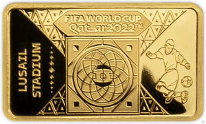 Moneda: 10 Dollars (Stadiums - Lusail Stadium) (Islas Salomón(2022 ...