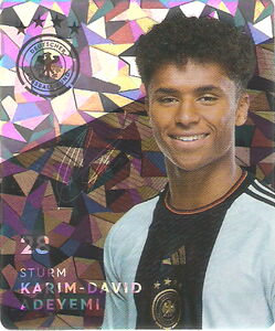 Sticker: REWE-Fußball-2022 - Karim-David Adeyemi (REWE, Germany ...