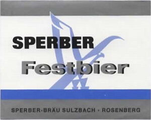 Drink Label: Sperber Festbier (Sperber-Bräu, Germany, Federal ...