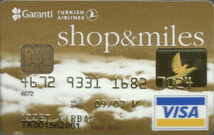 Bank Card: Türkish Airlines - Shops&Miles (Garanti Bankası, Türkiye ...