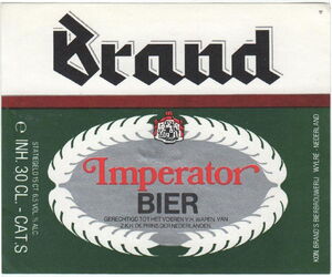 Drink Label: Brand Imperator (Brand Bierbrouwerij (Heineken ...