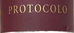 Drink Label: Protocolo - Vino de la Tierra de Castilla Red (Dominio de ...
