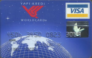 Bank Card: Yapı Kredi World Card (Yapi Kredi Bankasi, Türkiye (Turkey ...