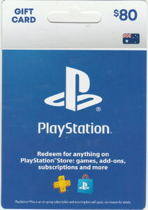 Gift Card: Gift Card (PlayStation, Australia(Giftcard) Col:AU-PLSTGC ...