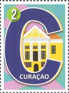 Stamp: Willemstad UNESCO World Heritage Site 25 Years (Curaçao ...