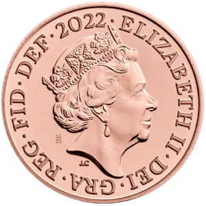 Coin: 1 Penny (Queen Elizabeth II Memorial- Privy Mark "26|22 ...