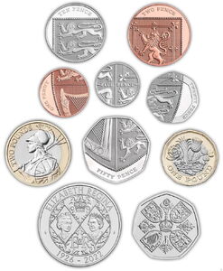 Coin: Various Pounds (Set 2022 Memorial - BU) (United Kingdom of Great ...
