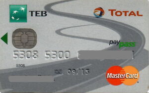 Bank Card: Teb - Total (Turk Ekonomi Bankasi, Türkiye (Turkey)Col:TR-MC ...
