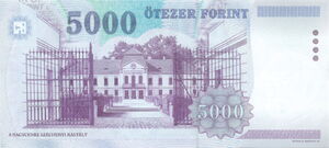 Banknote: 5,000 Forint (Hungary(2001-2008 "Without Omron Rings" Issue ...