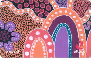 Gift Card: Indigenous Artwork 2 (TCN-The Card Network, Australia(Eftpos ...
