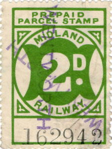 Timbre: Prepaid Parcel Stamps 2d (Royaume-Uni : Postes privées(United ...