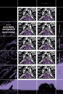 Stamp: The Bride and Groom of Gorey (Jersey(Myths and Legends : Ghost ...