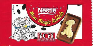 Chocolate Wrapper: Nestlé Mini Magic Tablets 101 dalmatians (Nestlé ...