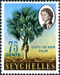Stamp: Coco de mer Palm (Seychelles(Queen Elizabeth II) Mi:SC 205,Sn:SC ...