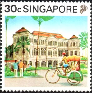 Stamp: Raffles Hotel (Singapore(Tourism and Culture) Mi:SG 602A,Sn:SG ...