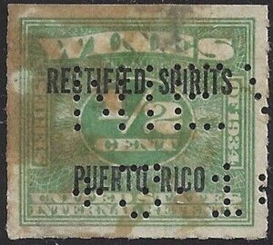 Stamp: Numeral (Puerto Rico: Revenue Stamps(Rectified Spirits) Sn:PR RE17