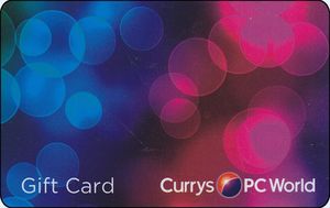 Gift Card: Color pattern (Currys PC World, United Kingdom of Great ...