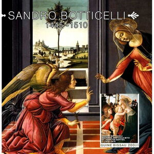 Марка: Art Sandro Botticelli (Гвинея-Бисау: Нелегальные маркиCol:GW ...