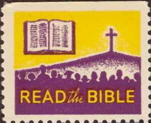 Stamp: Read the Bible (United States of America: Cinderella Stamps ...